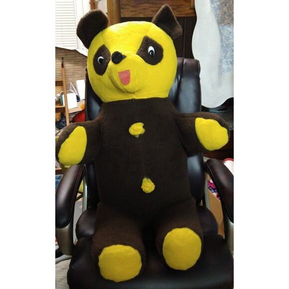 Unbranded | Toys | Vintage Jumbo Brown Bear Human Size Plush Teddy Bear ...